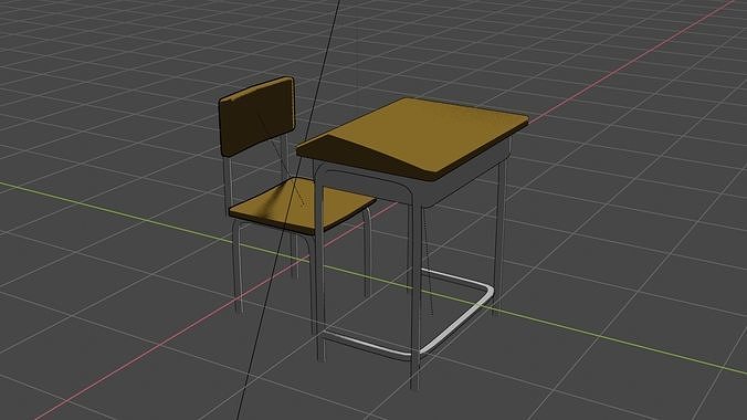 low poly desk free VR / AR / low-poly 3D model animated | CGTrader