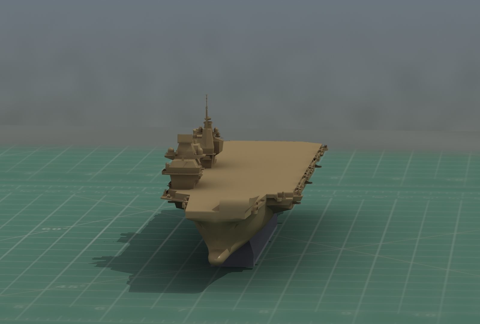 HMS Prince of Wales Aircraft Carrier 3D Print STL Model 3D model 3D ...