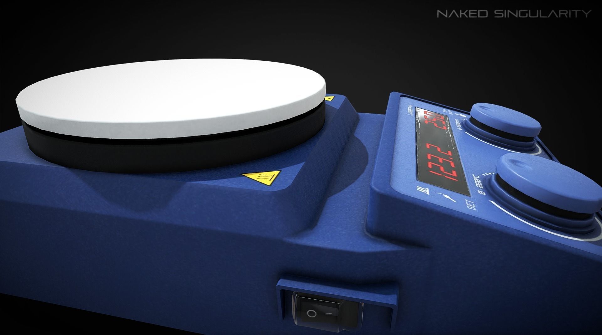 3D model Magnetic Stirrer - Laboratory - PBR - Low poly VR / AR / low ...