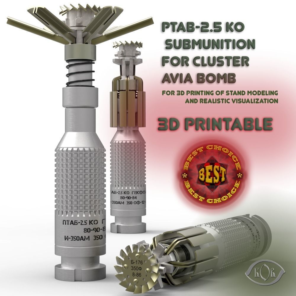 Ammunition of Russian Ukrainian war and more 3D Printable models 3D ...