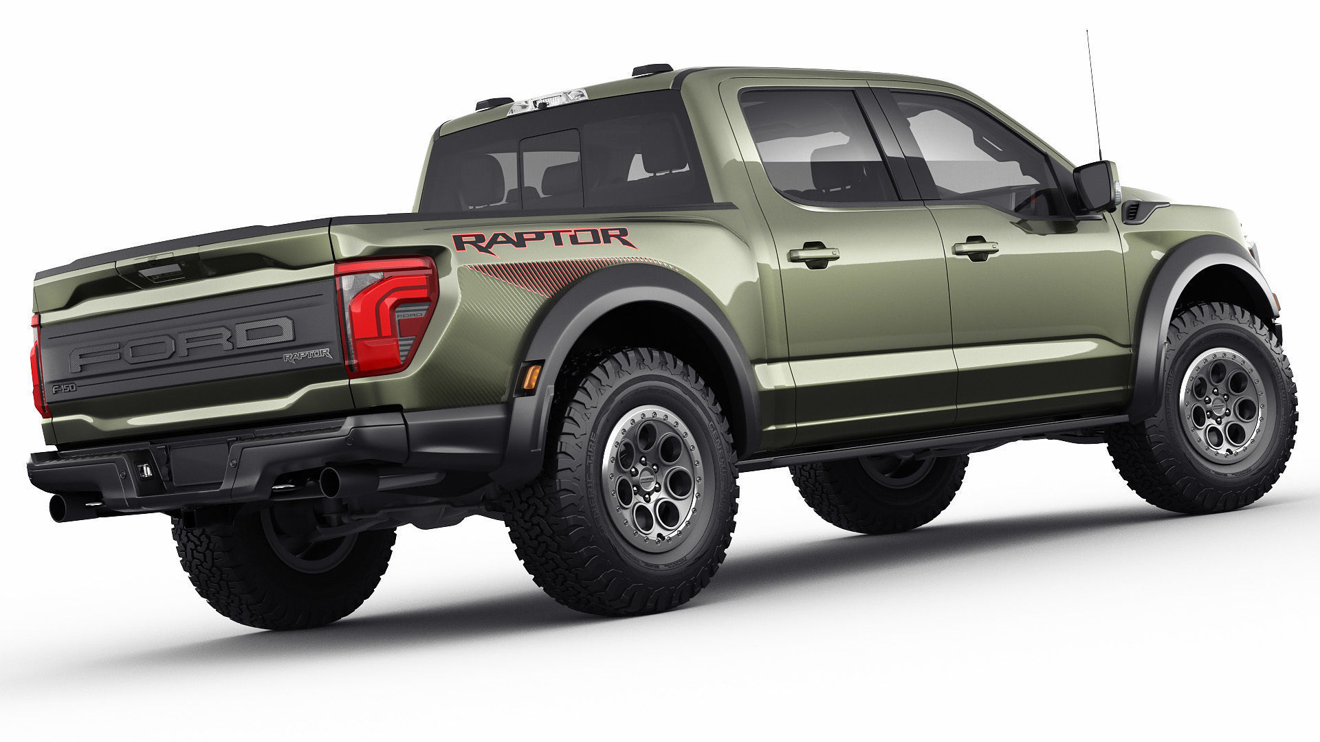 Pick-up 2024 F-150 Raptor R 3D model | CGTrader