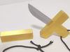 Dracule Mihawk Cross Knife - One Piece 3D model 3D printable | CGTrader