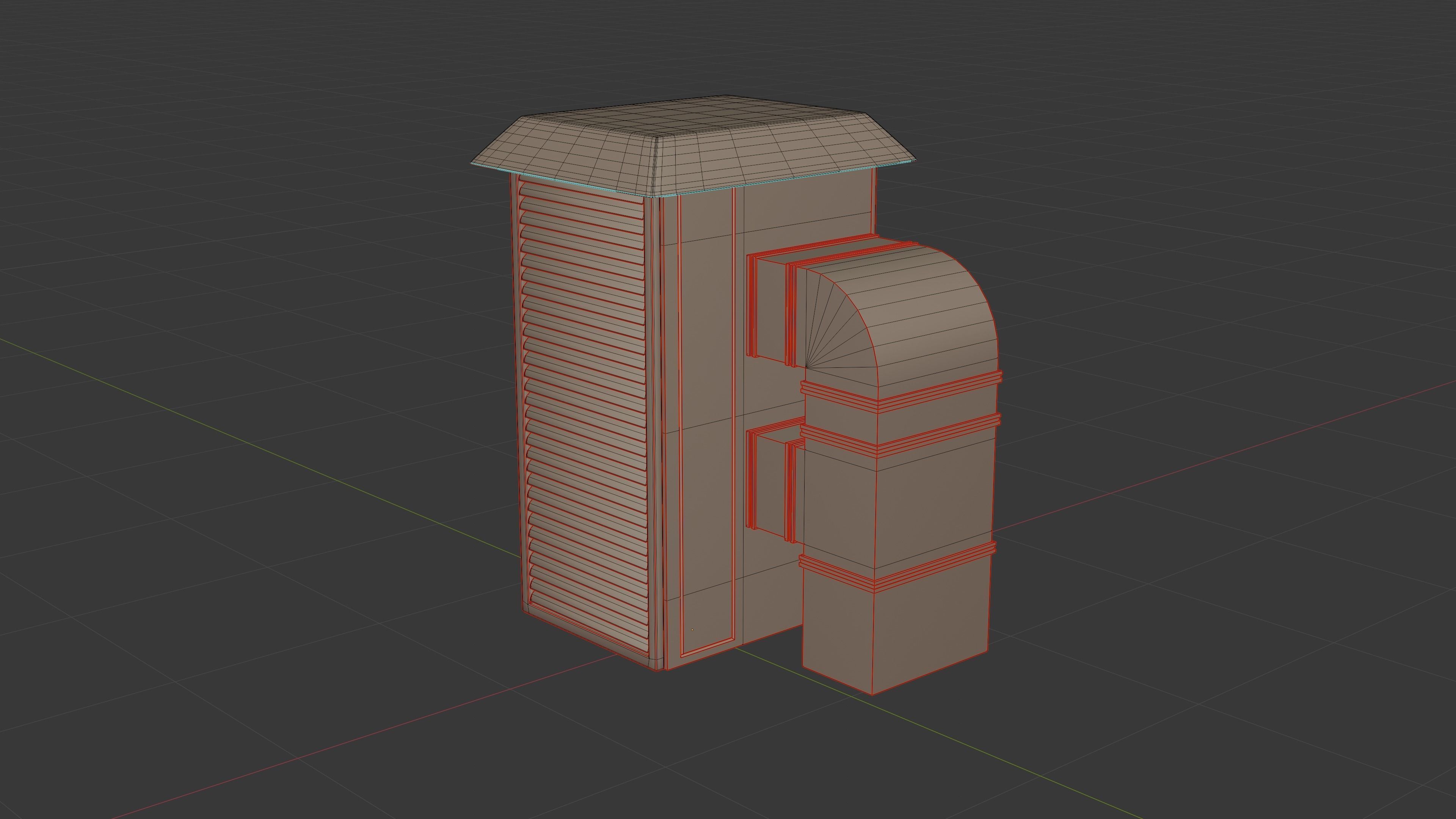 HVAC Unit AC Unit Air conditioner Rooftop 4k Textures HQ free 3D model ...