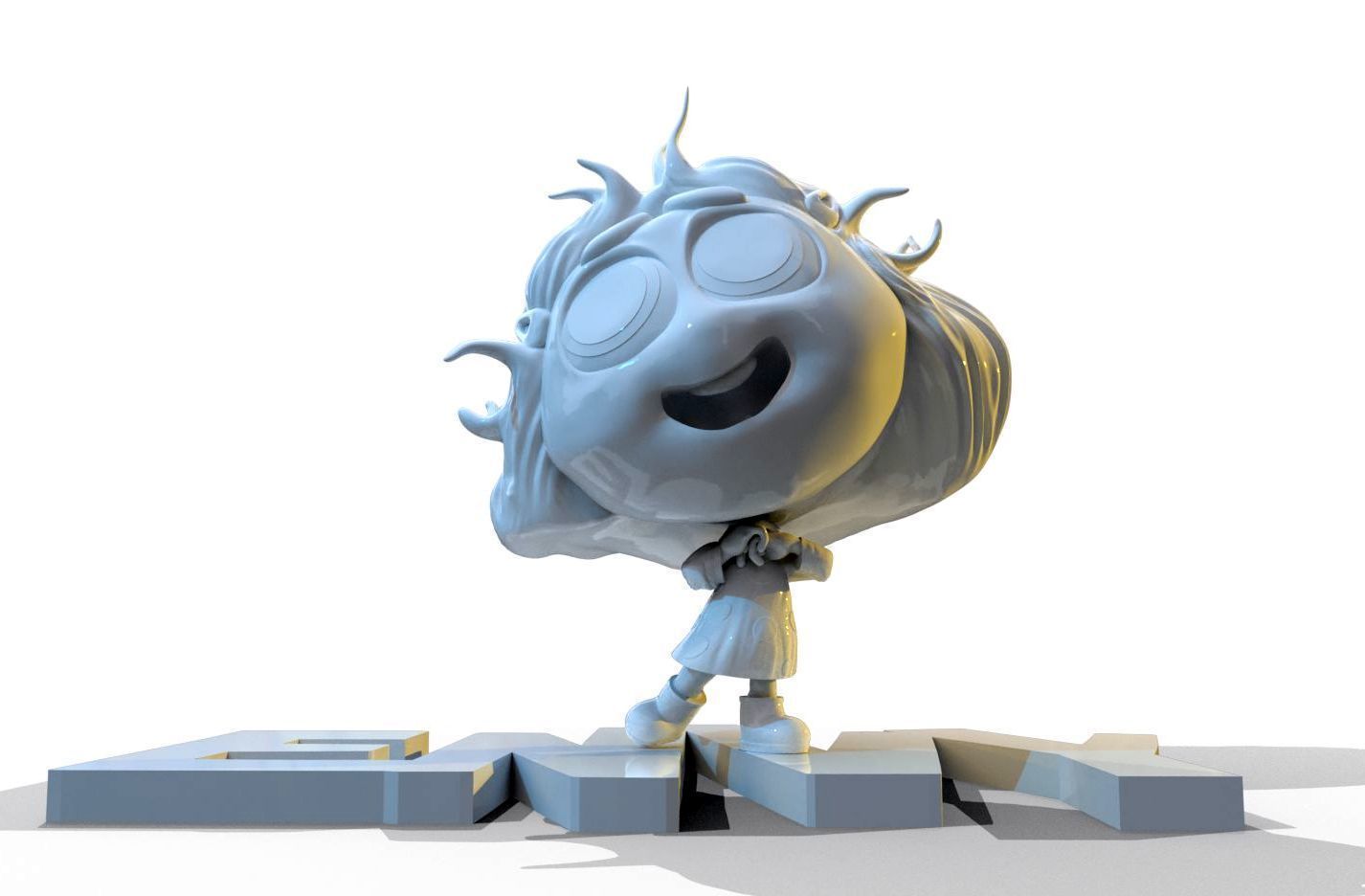 Envy from Inside Out Printable STL 3D model 3D printable | CGTrader