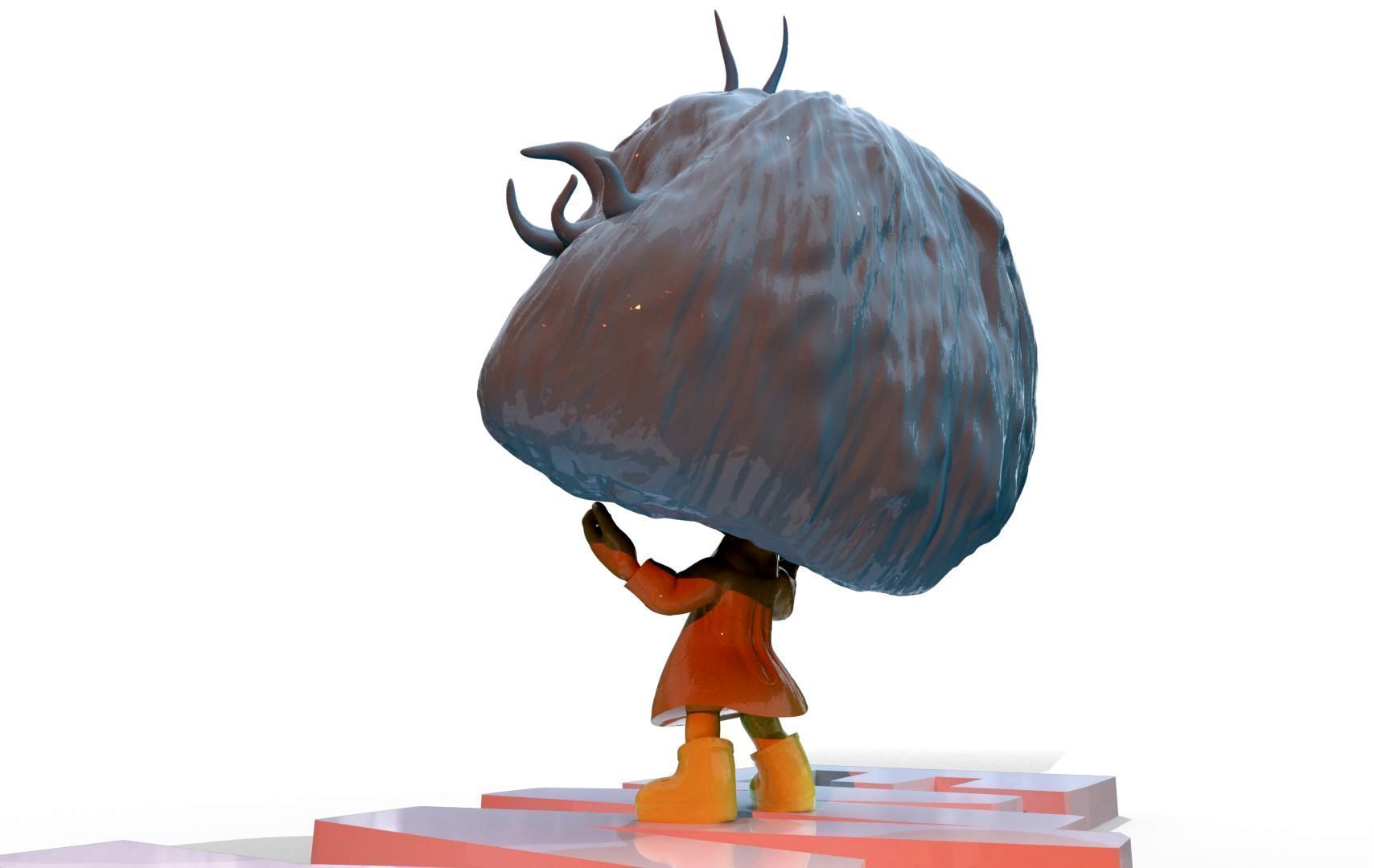 Envy from Inside Out Printable STL 3D model 3D printable | CGTrader