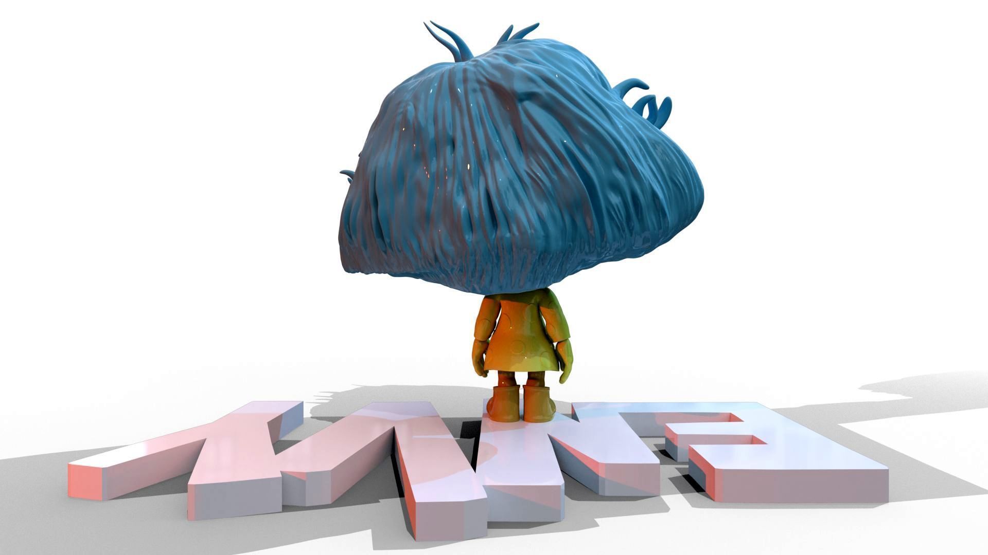 Envy from Inside Out Printable STL 3D model 3D printable | CGTrader