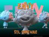 Envy from Inside Out Printable STL 3D model 3D printable | CGTrader