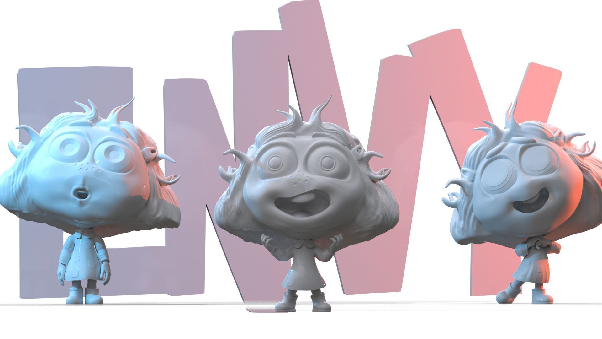 Envy from Inside Out Printable STL 3D model 3D printable | CGTrader
