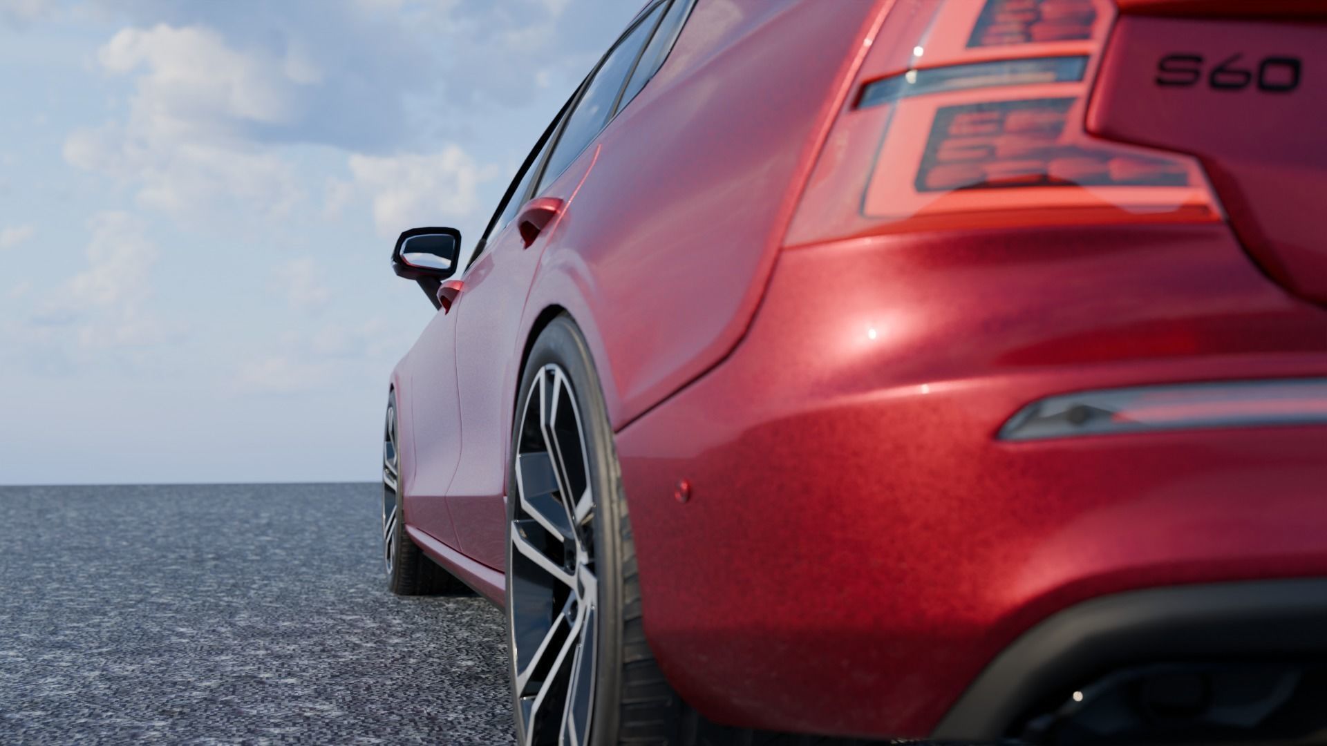 Volvo S60 free VR / AR / low-poly 3D model rigged | CGTrader