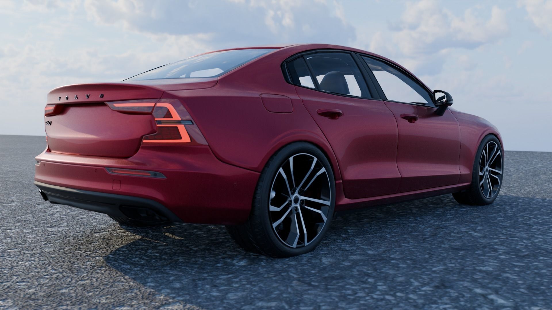 Volvo S60 free VR / AR / low-poly 3D model rigged | CGTrader