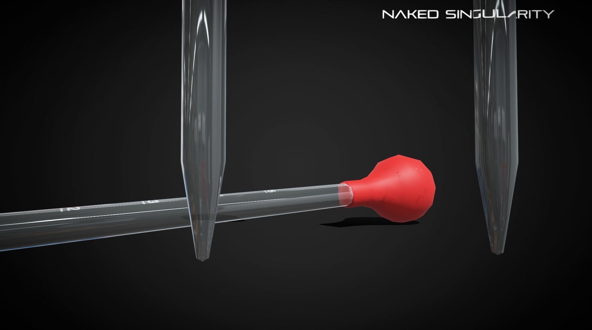 FREE Pipette Laboratory Low poly free VR / AR / low-poly 3D model ...