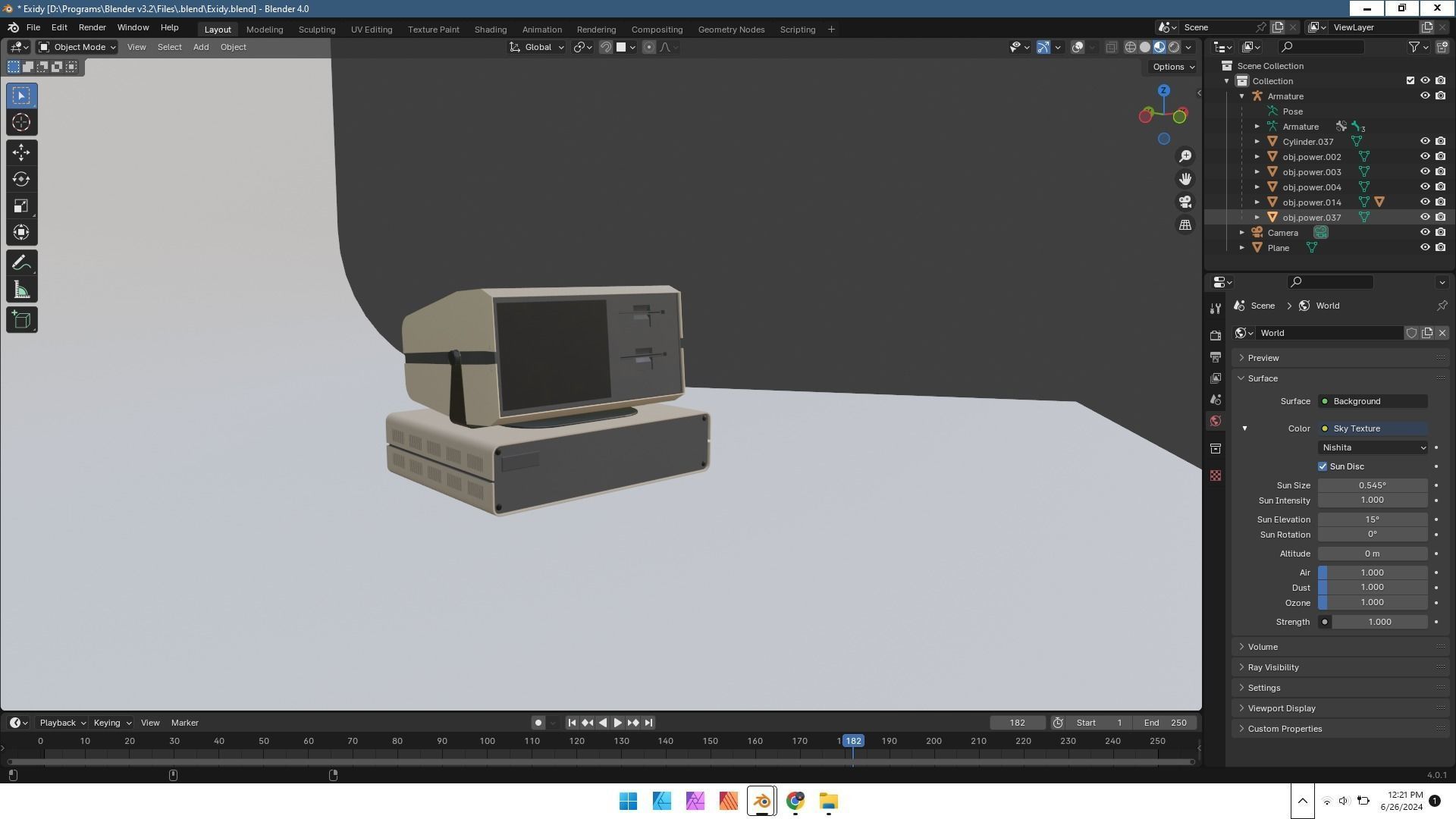 Exidy Sorcerer free VR / AR / low-poly 3D model animated | CGTrader