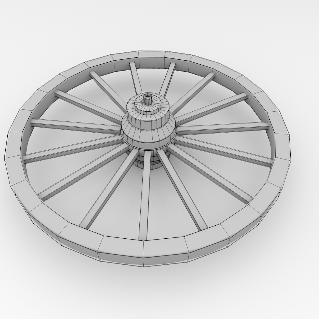 Metal Wheel 3D model | CGTrader