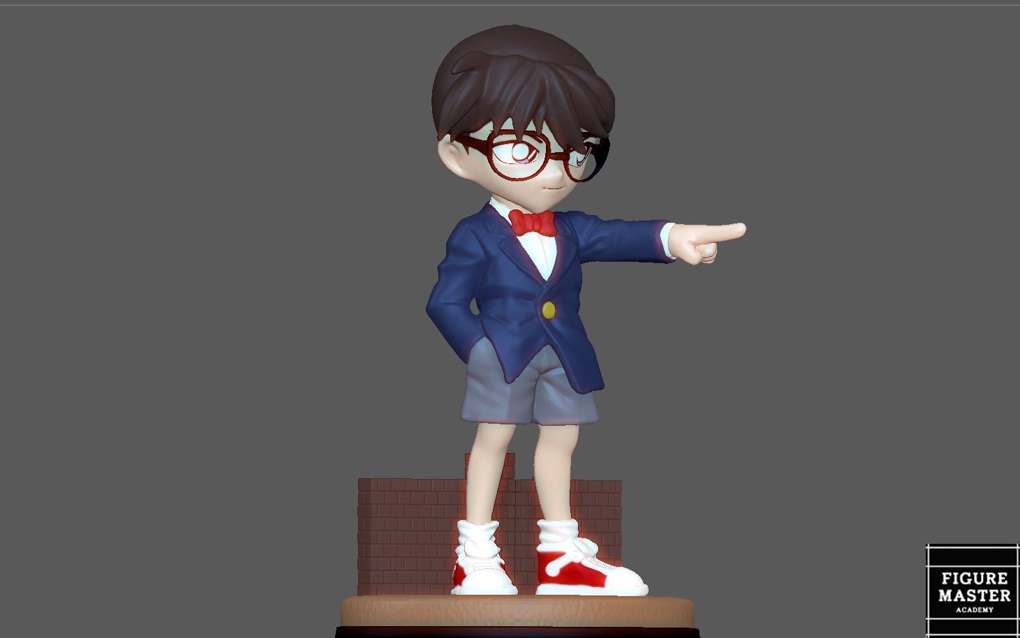 DETECTIVE CONAN SHIN ICHI ANIME 3D PRINT MODEL 3D model 3D printable ...