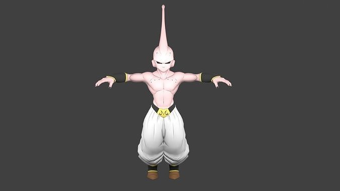 3D model Kid Buu VR / AR / low-poly | CGTrader