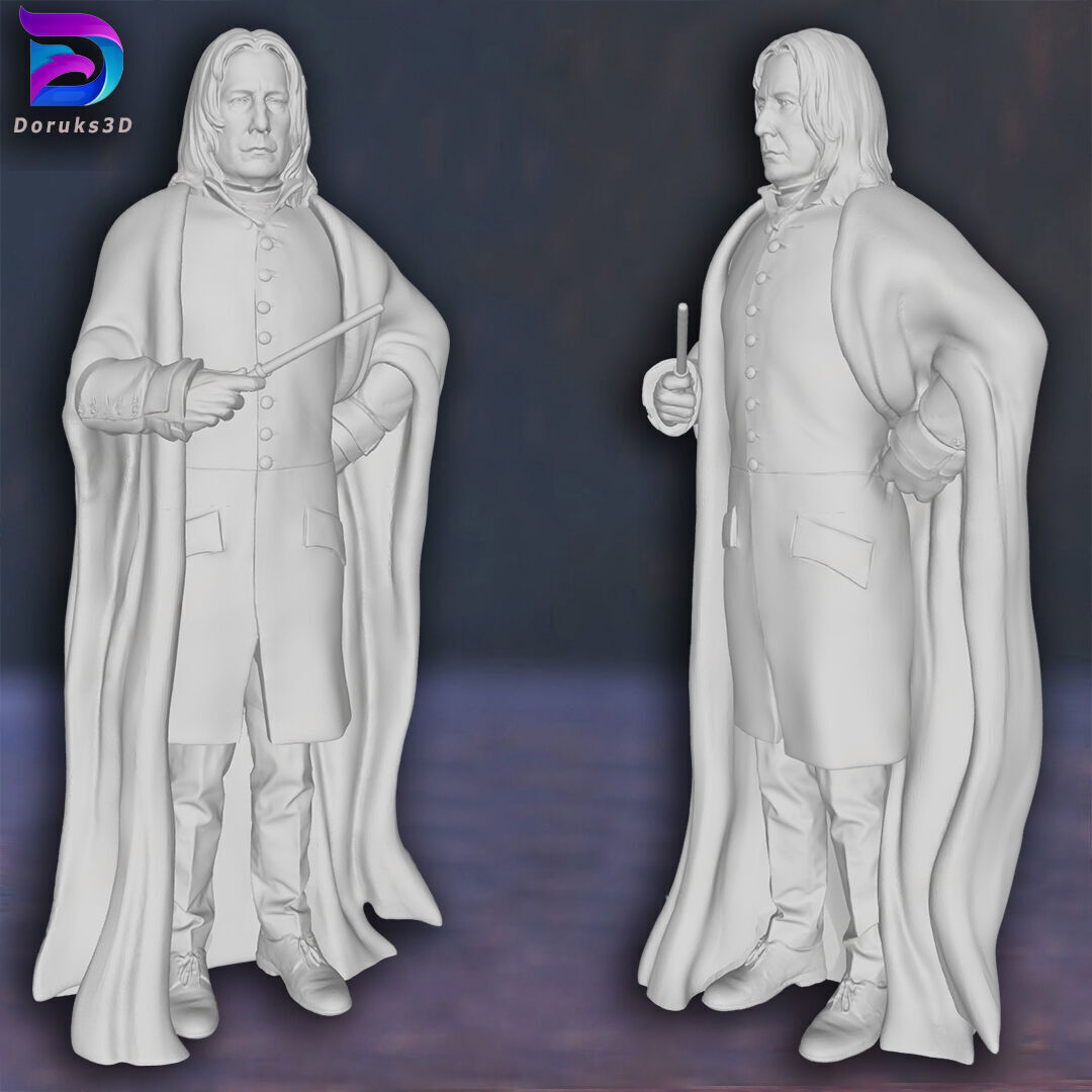 Alan Rickman Severus Snape Harry Potter 3D print model 3D model 3D ...