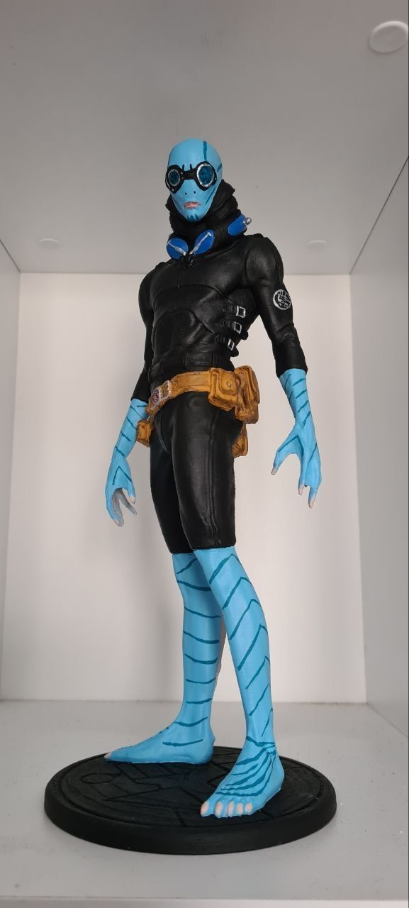 Hellboy Abraham Abe Sapien king legend Custom 3D Print Model 3D model ...