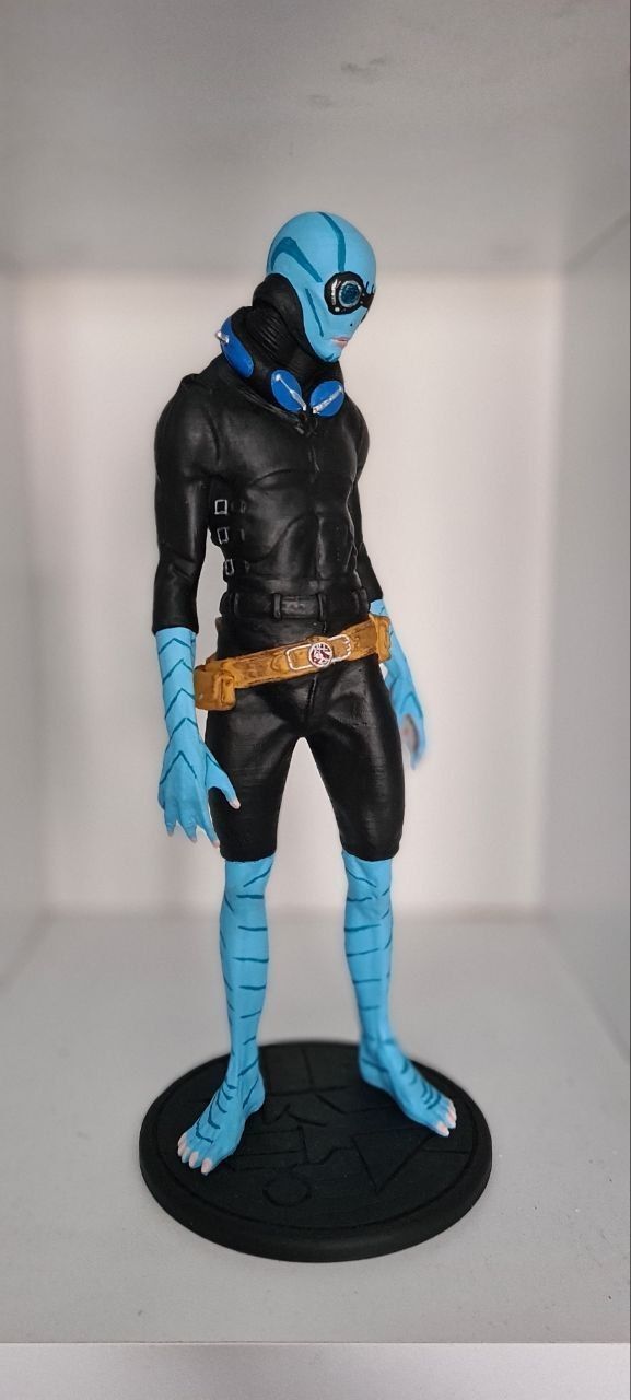 Hellboy Abraham Abe Sapien king legend Custom 3D Print Model 3D model ...