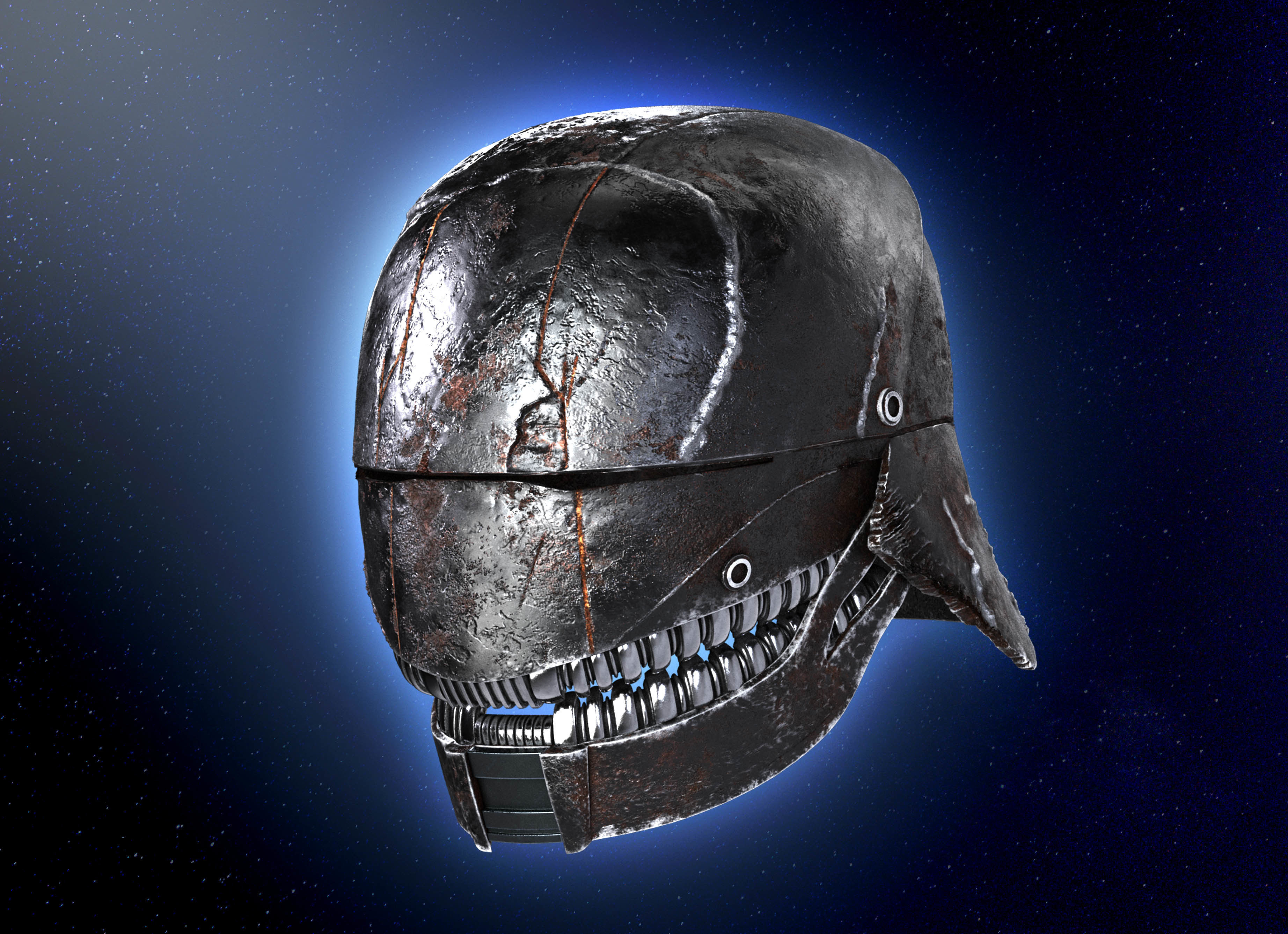 Sith The Acolyte Star Wars helmet 3d print model stl Qimir 3D model 3D ...