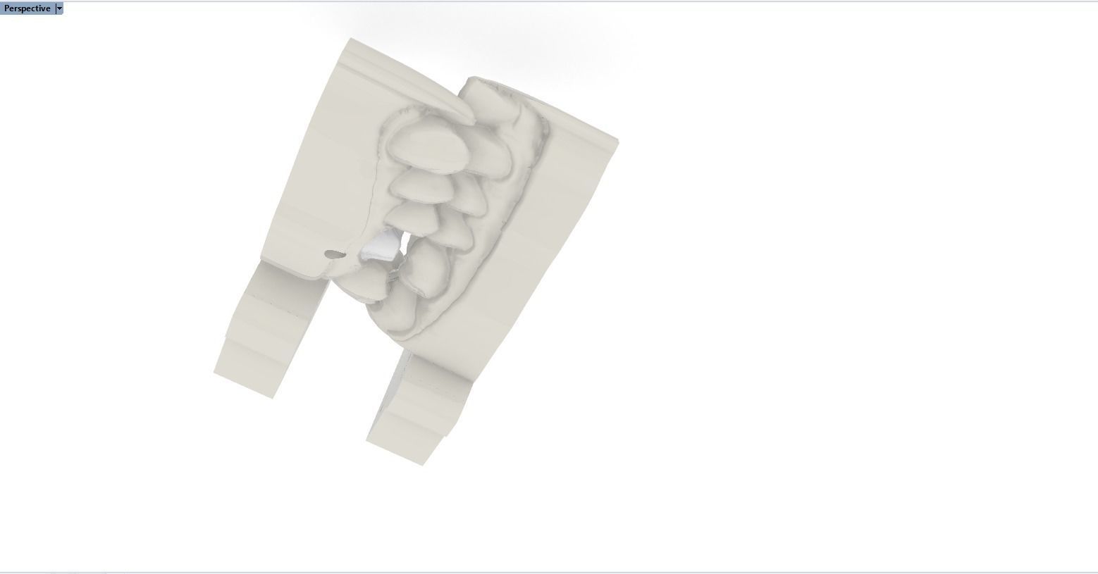 Digital Quadrant Model with iTero Articulator Interfaces 3D model 3D ...