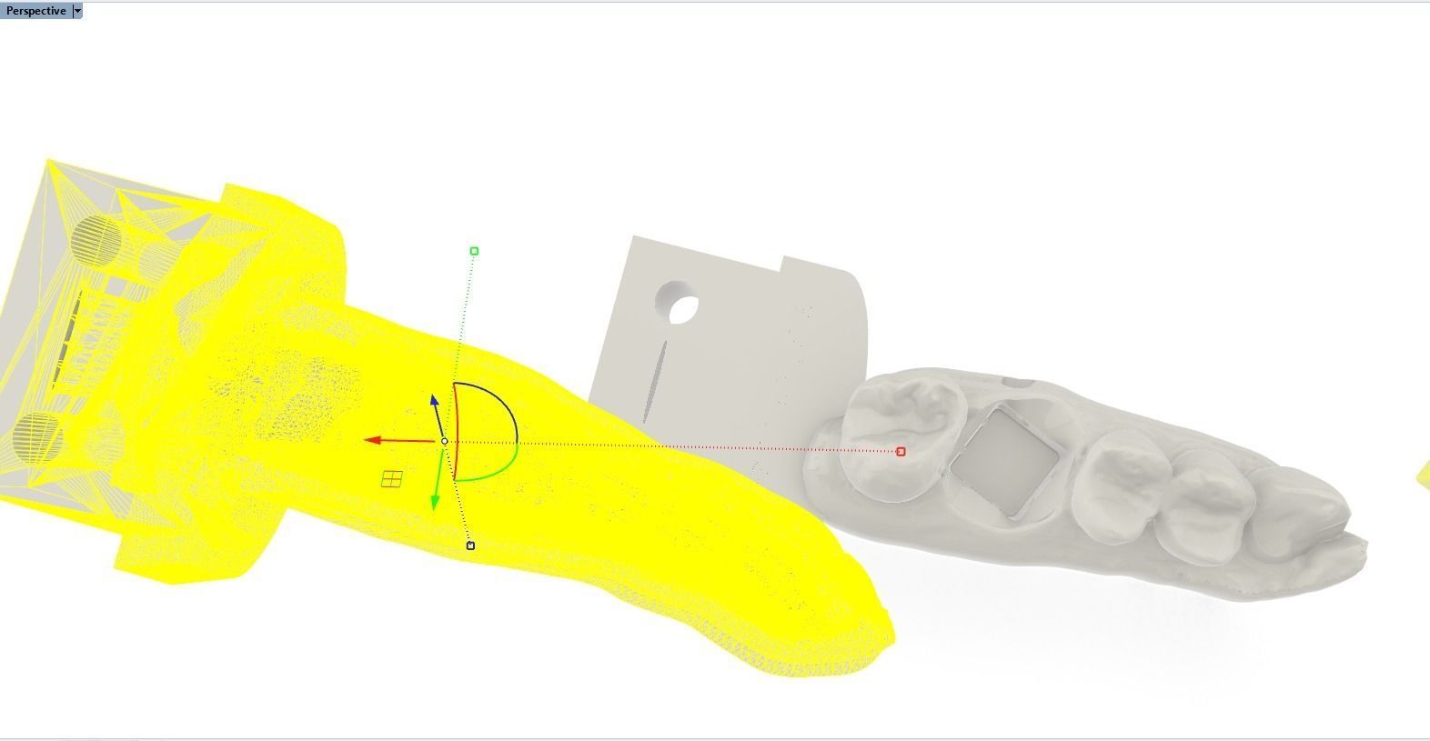 Digital Quadrant Model with iTero Articulator Interfaces 3D model 3D ...