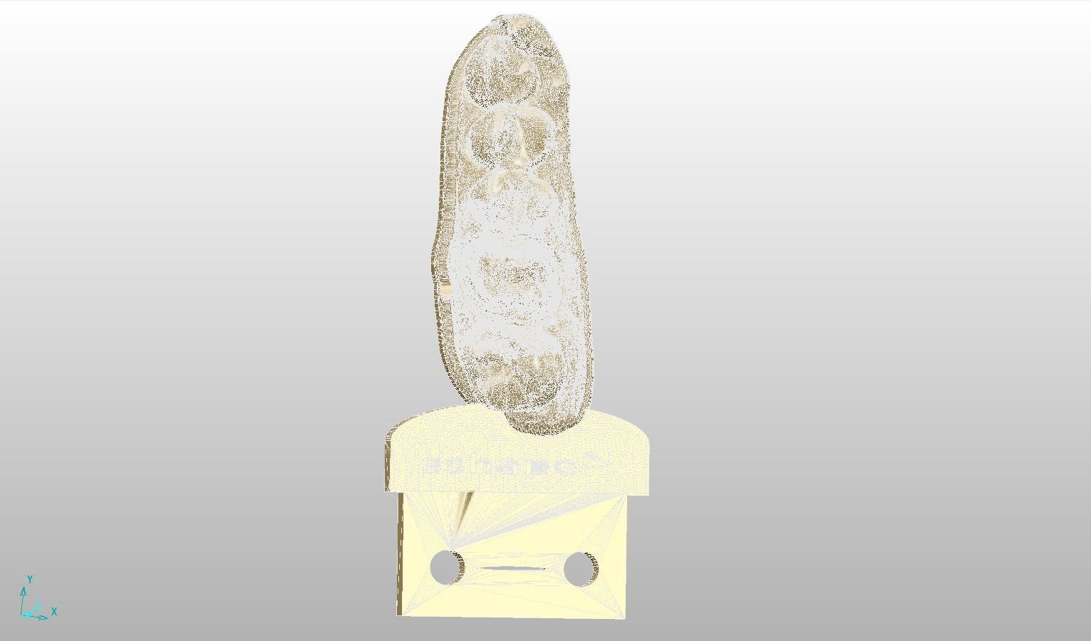 Digital Quadrant Model with iTero Articulator Interfaces 3D model 3D ...