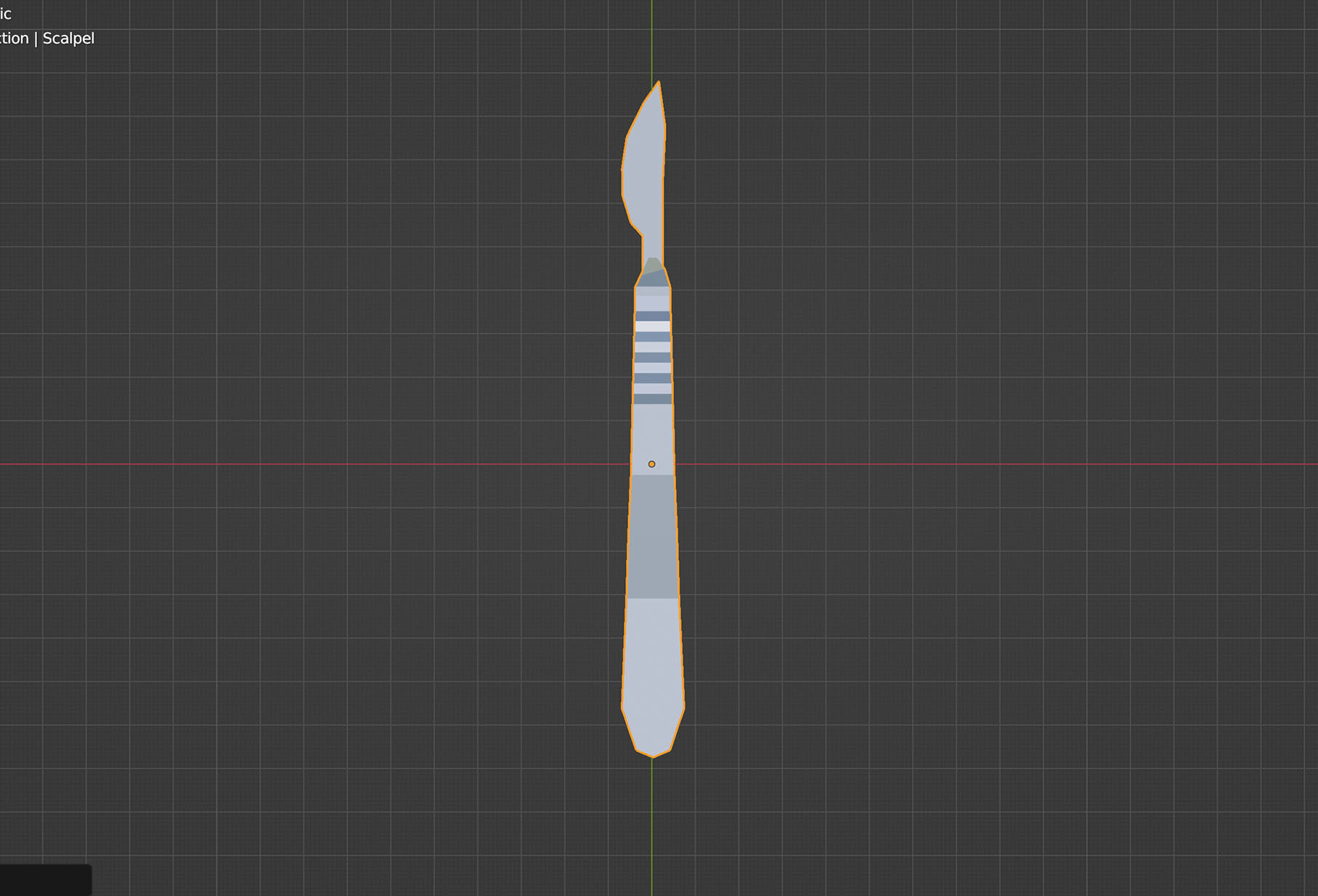 Scalpel free VR / AR / low-poly 3D model | CGTrader