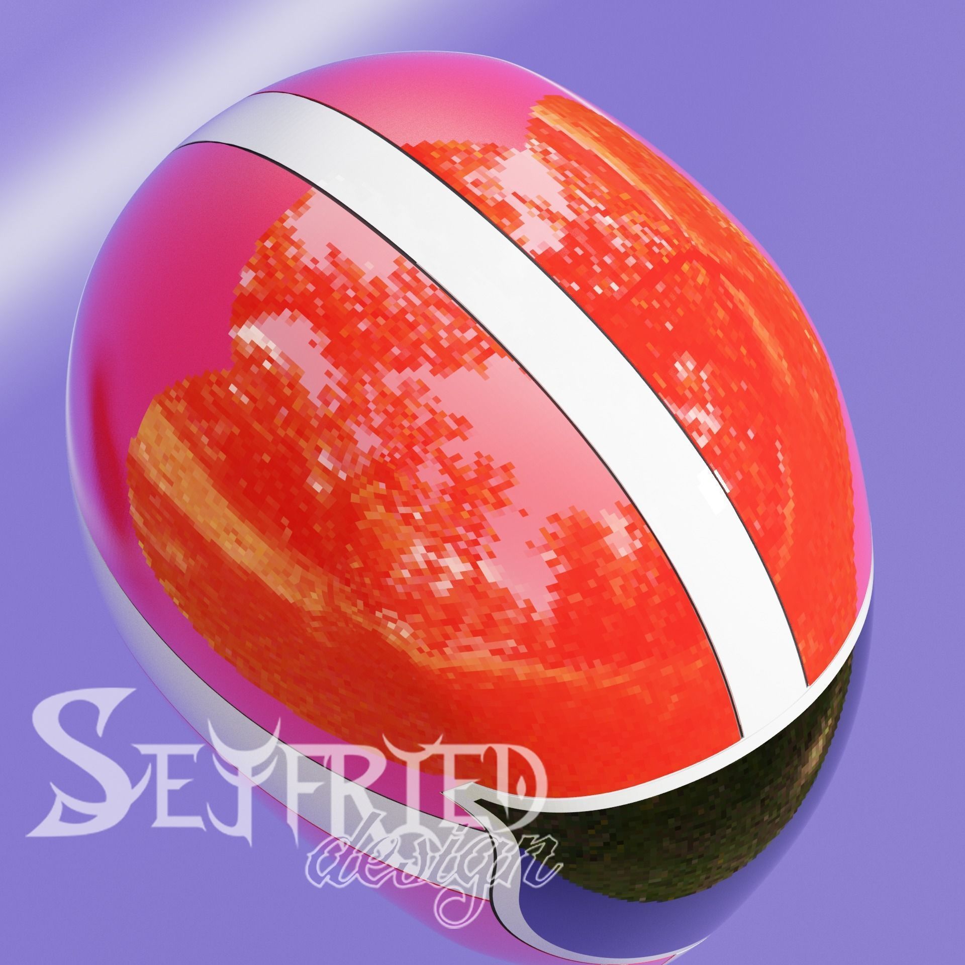 GoRed from Kyuukyu Sentai printable cosplay helmet 3D model 3D ...