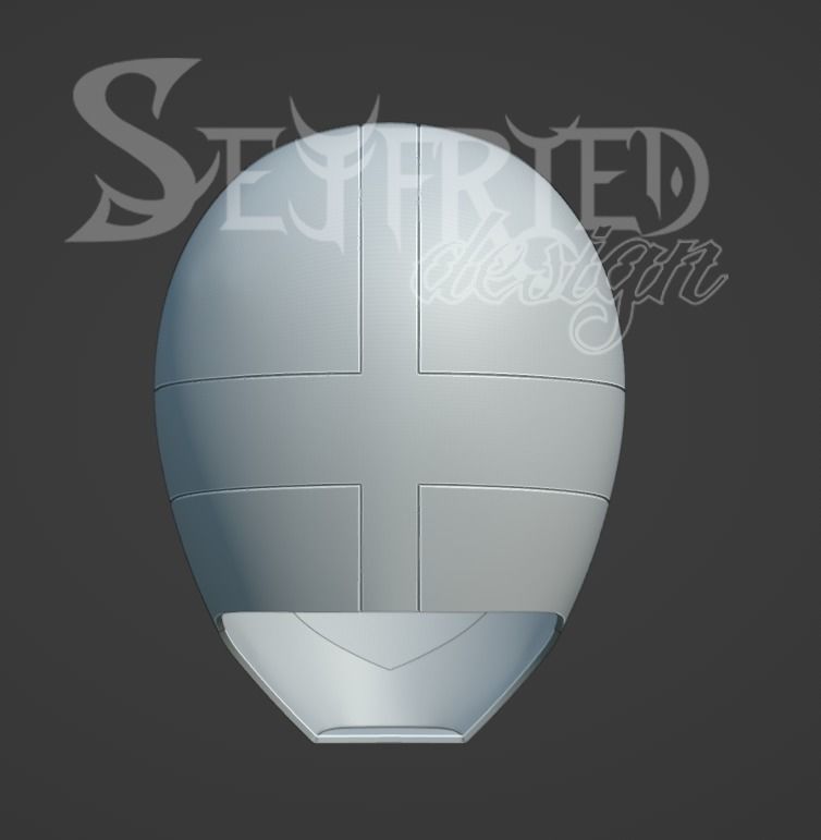 GoRed from Kyuukyu Sentai printable cosplay helmet 3D model 3D ...