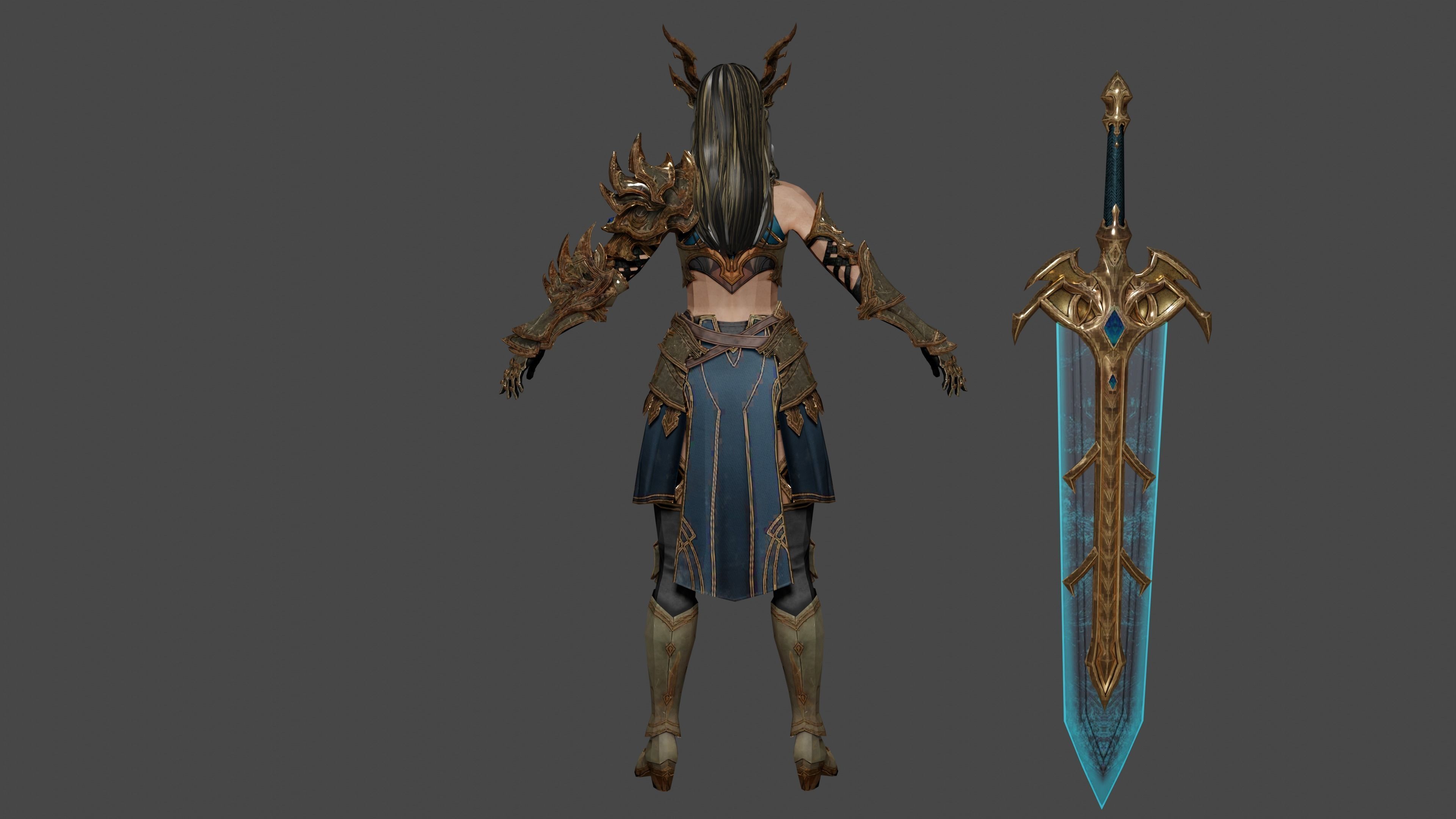 Magik 3D Model 3D model rigged | CGTrader