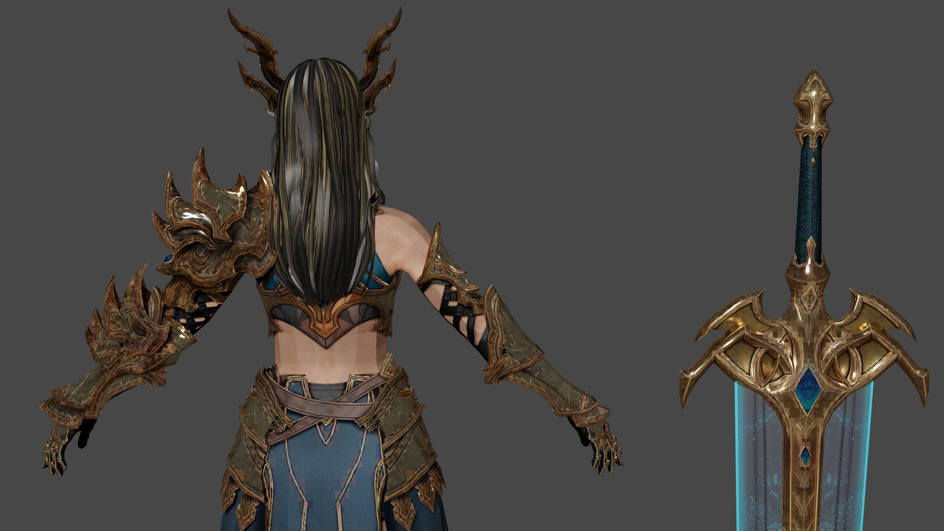 Magik 3D Model 3D model rigged | CGTrader