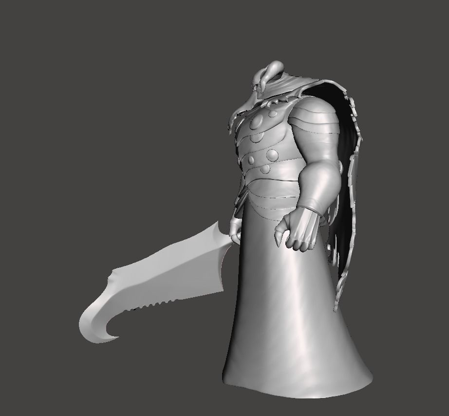The Demon King 3D Model 3D model 3D printable | CGTrader