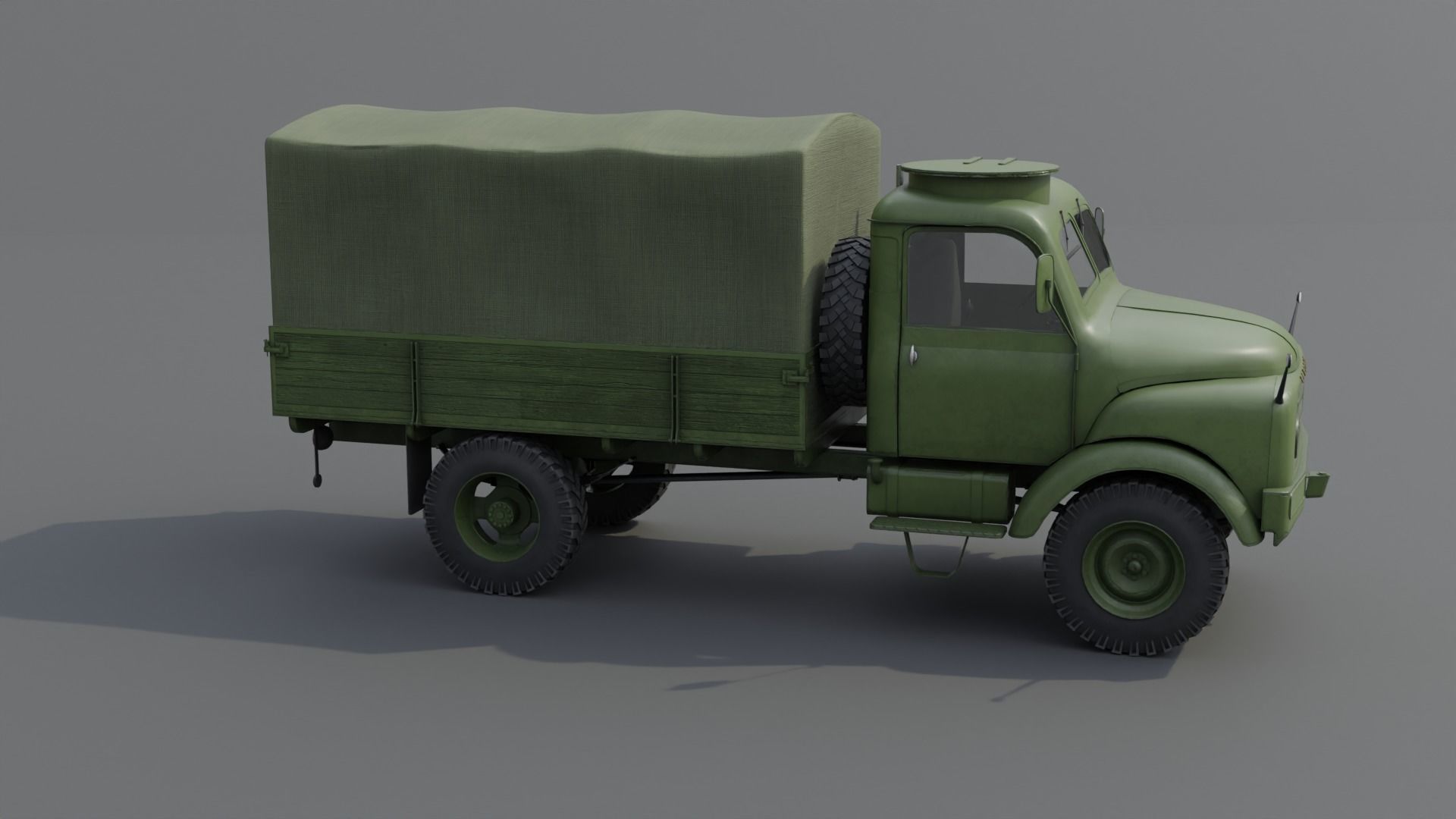 3D model Hanomag AL 28 VR / AR / low-poly | CGTrader