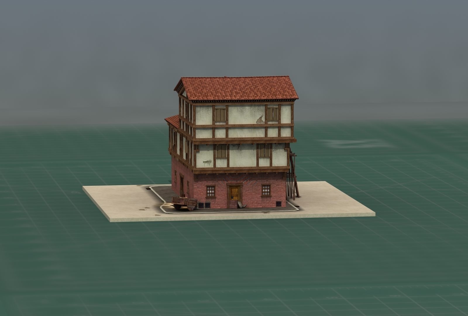 Table Top Wargame Fantasy Building 3D model 3D printable | CGTrader