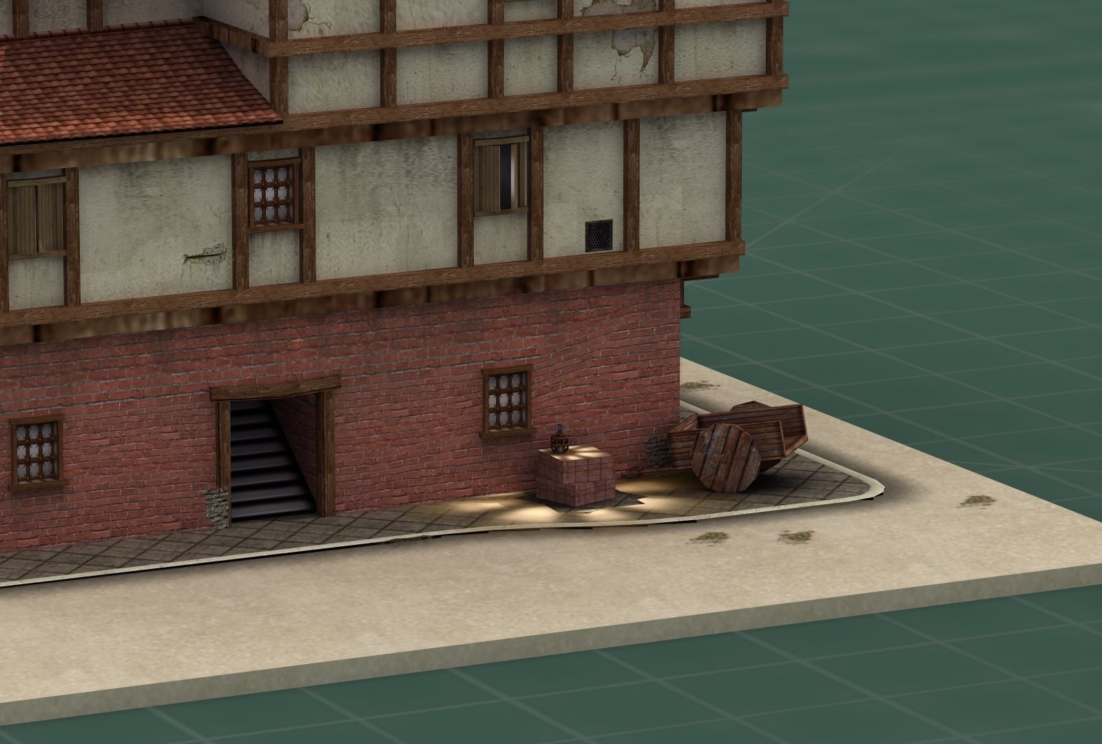 Table Top Wargame Fantasy Building 3D model 3D printable | CGTrader