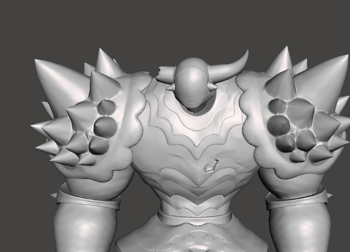 Gowther Armor 3D Model 3D model 3D printable | CGTrader