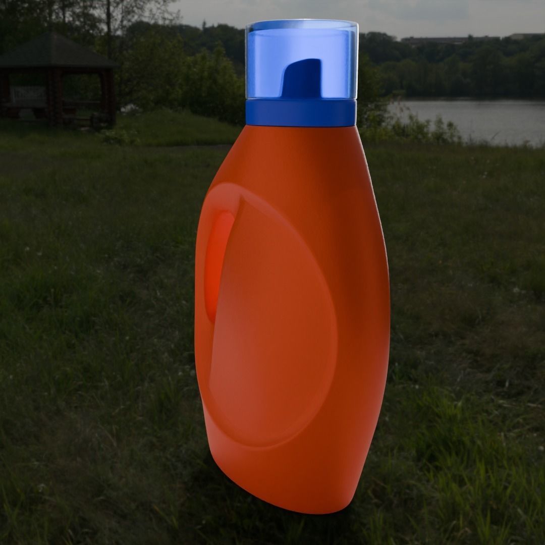 Tide Detergent Bottle 3d model 3D model | CGTrader