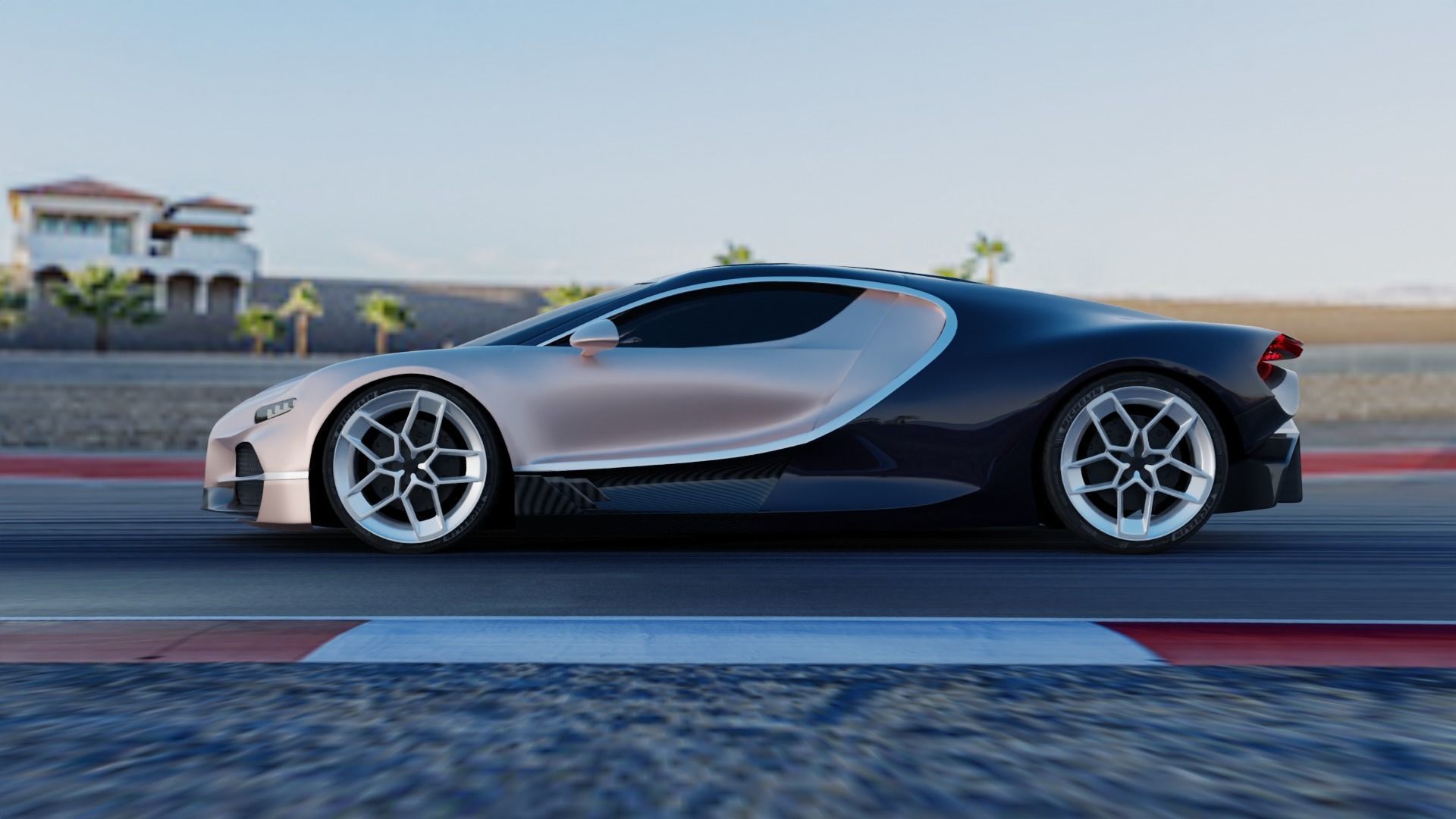 Bugatti Tourbillon 3D model | CGTrader
