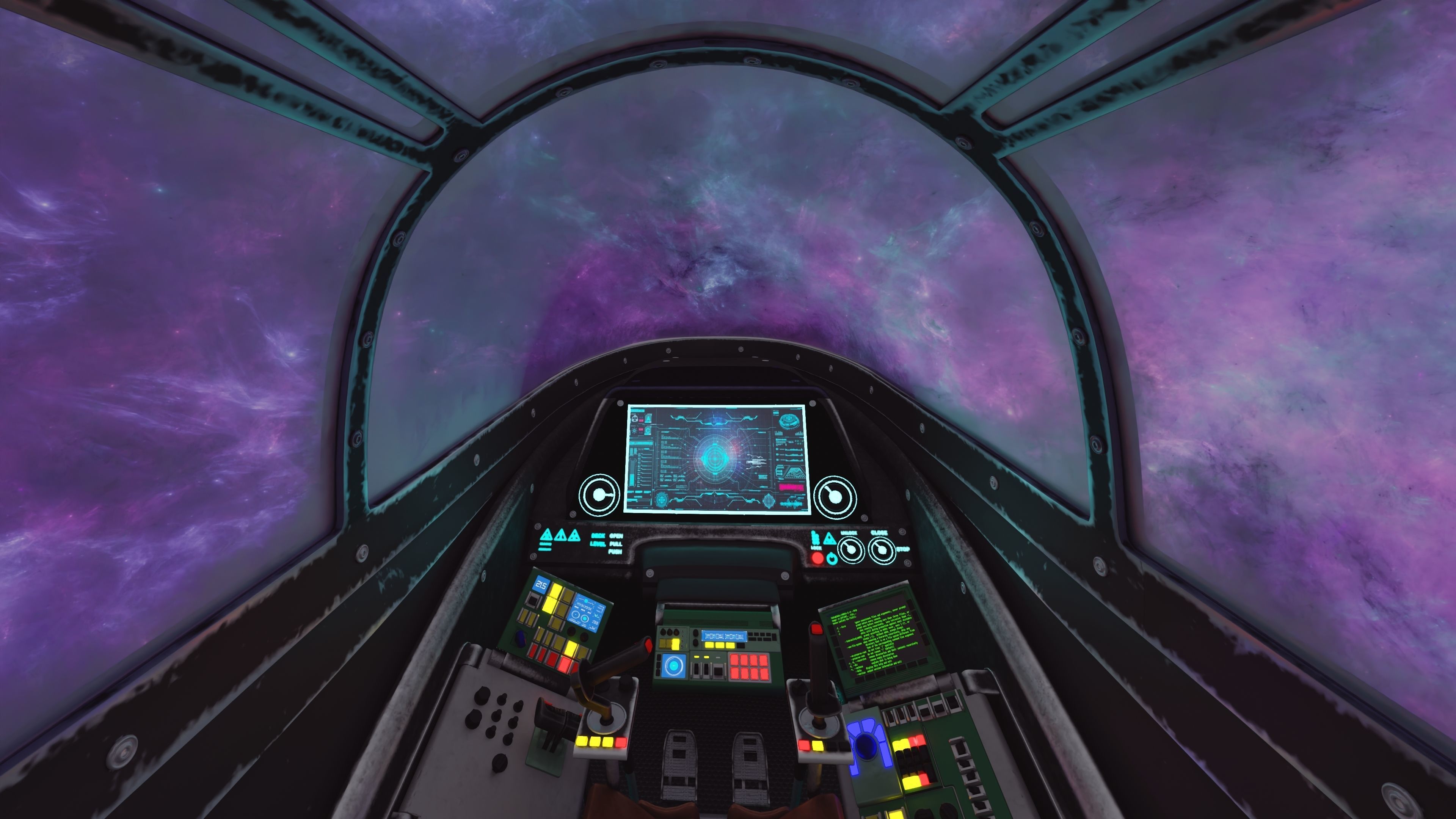 Spaceship interior free VR / AR / low-poly 3D model | CGTrader