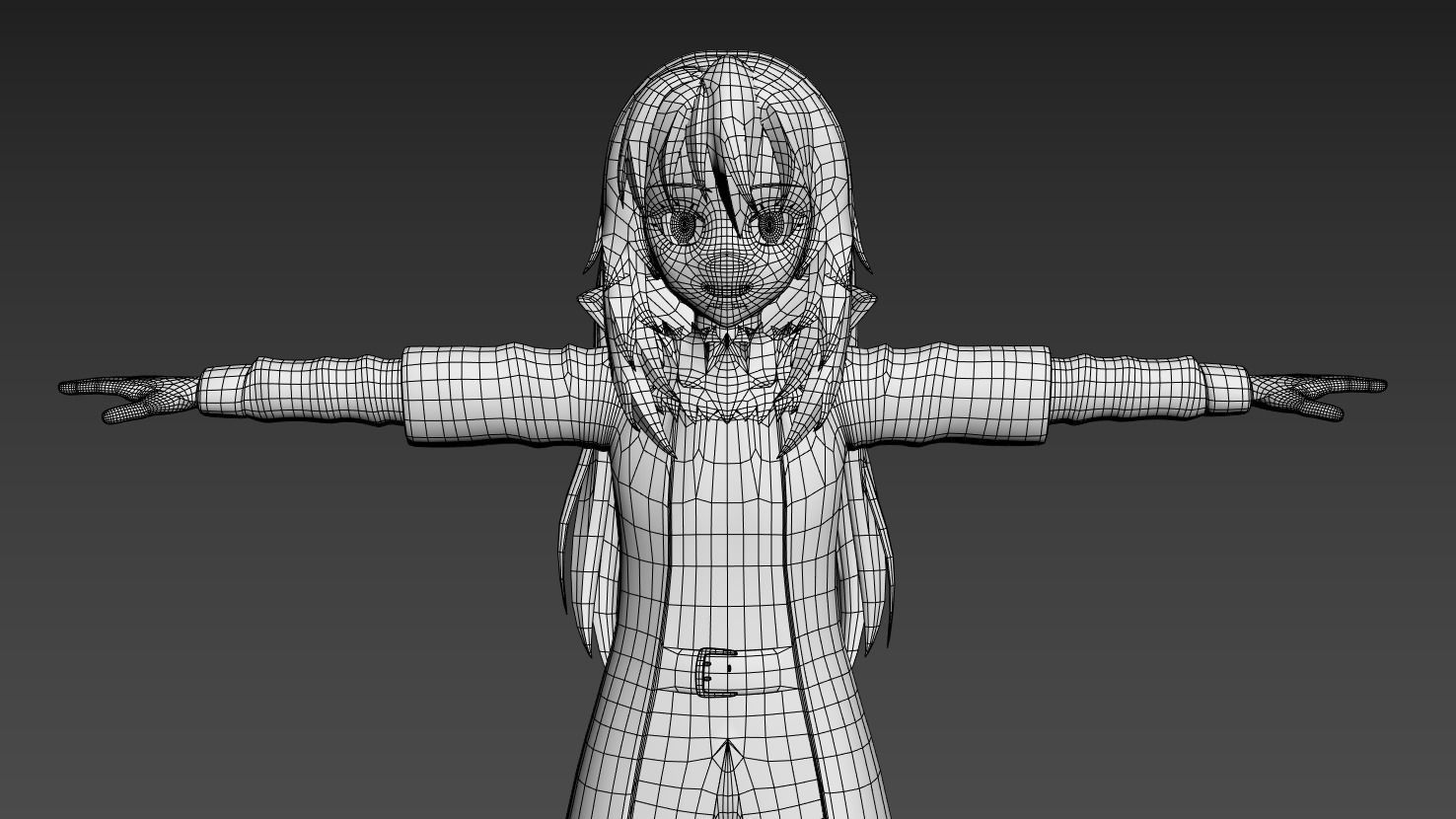 Rimuru Tempest VRChat 3D model rigged | CGTrader