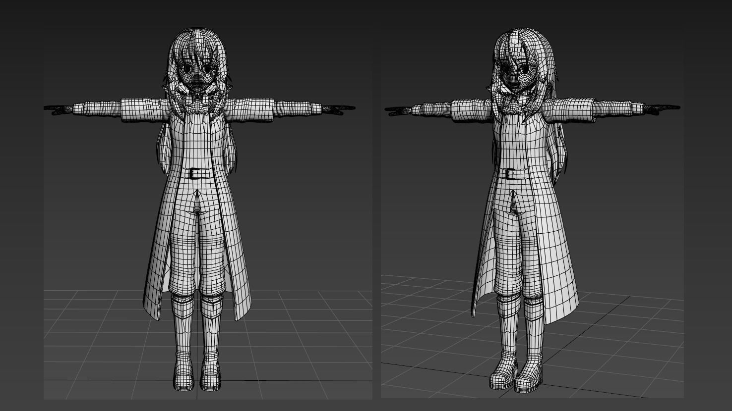 Rimuru Tempest VRChat 3D model rigged | CGTrader