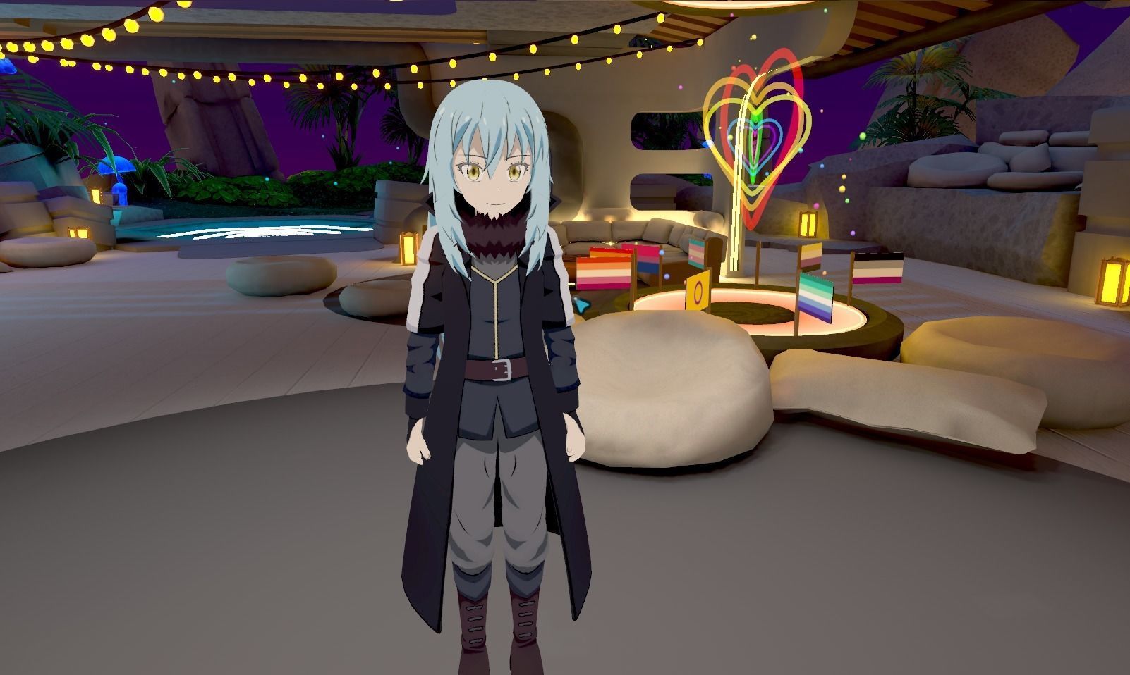 Rimuru Tempest VRChat 3D model rigged | CGTrader