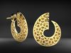 a100-22-earring free 3D model 3D printable | CGTrader