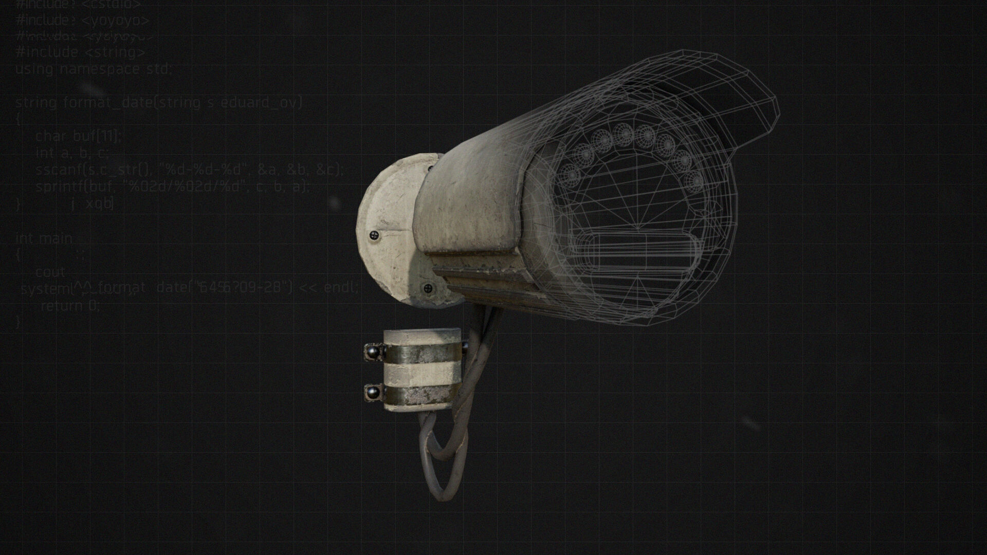 3D model CCTV CAMERAS VR / AR / low-poly | CGTrader