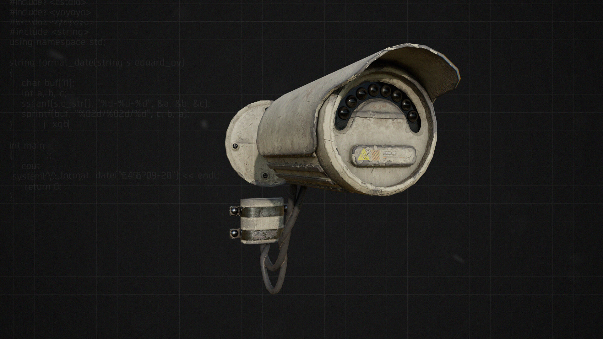 3D model CCTV CAMERAS VR / AR / low-poly | CGTrader