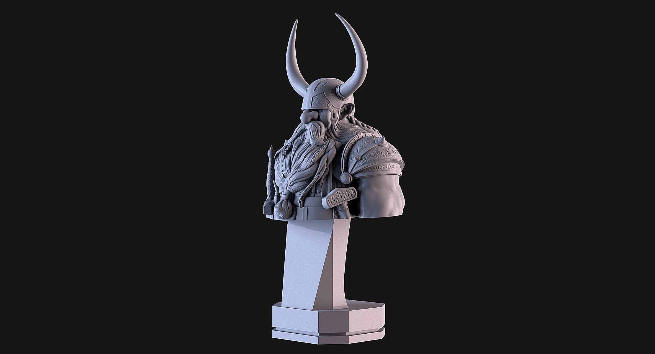 Dwarf free 3D model 3D printable | CGTrader