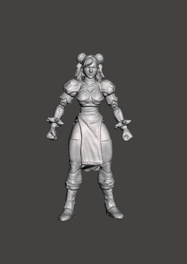 JADA TOYS CHUN-LI 3D SCAN 3D model 3D printable | CGTrader