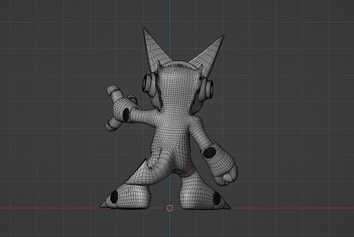 Shoutmon - Digimon 3D model rigged | CGTrader