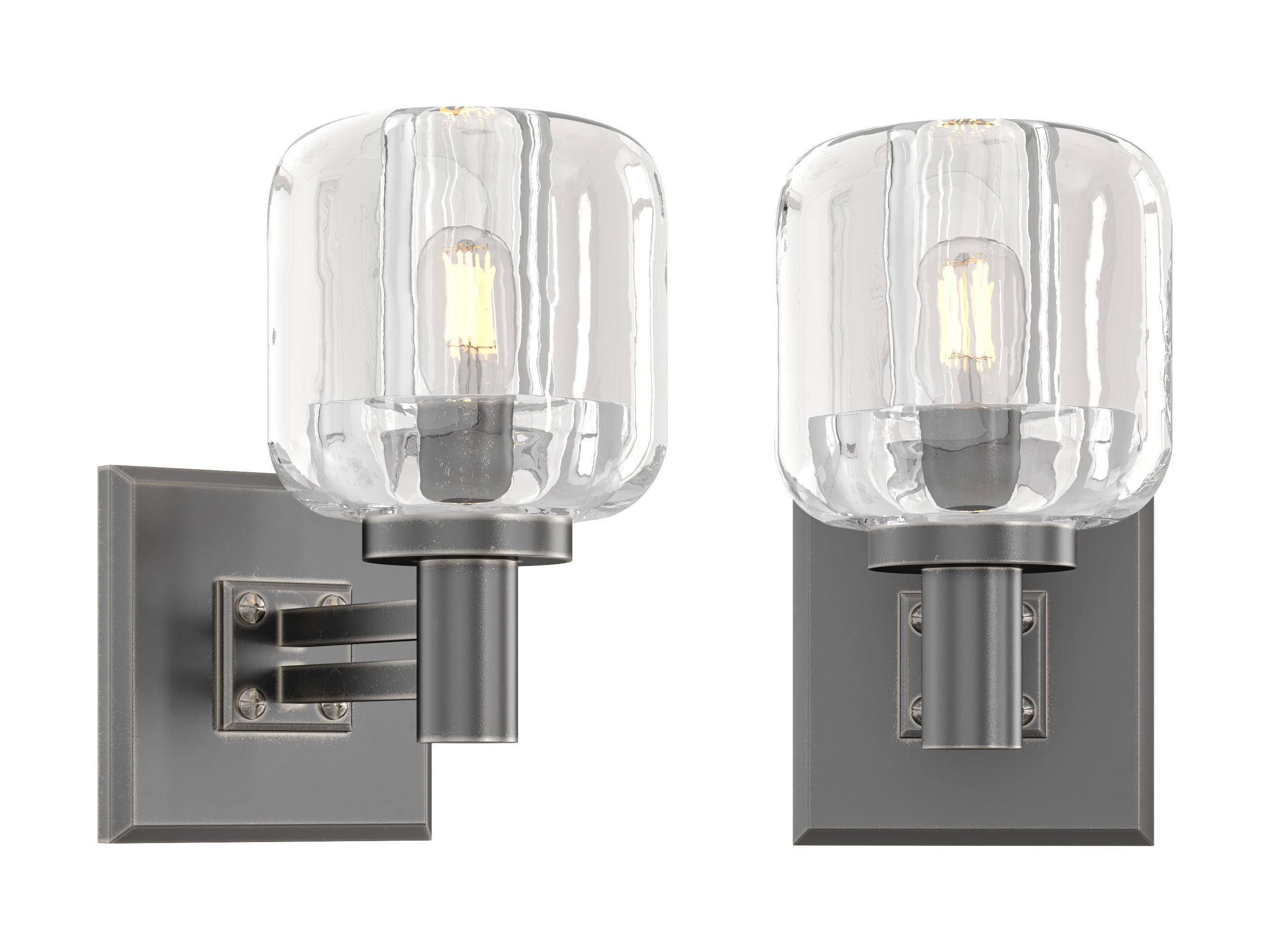 RH DEMARET SCONCE 3D model | CGTrader