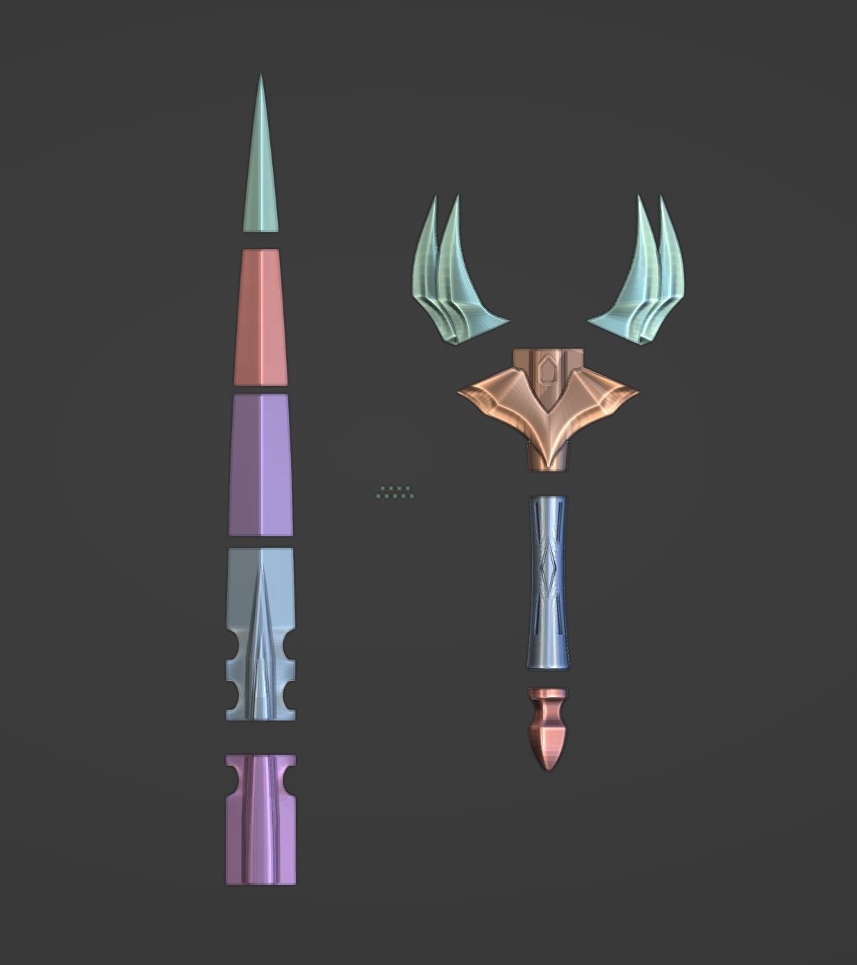 Ascalon Sword from High School DxD - 3D Model for Printing 3D model 3D ...